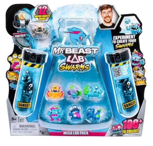 MrBeast Lab: Swarms 12-Pack - Panther & Bird (Blind Box) | Paper Plus
