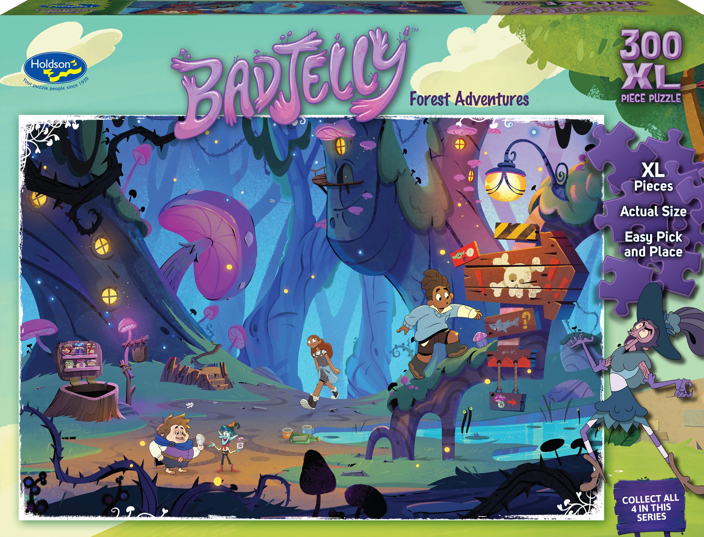 Holdson Badjelly The Witch 300 Piece Puzzle - Forest Adventures | Paper ...