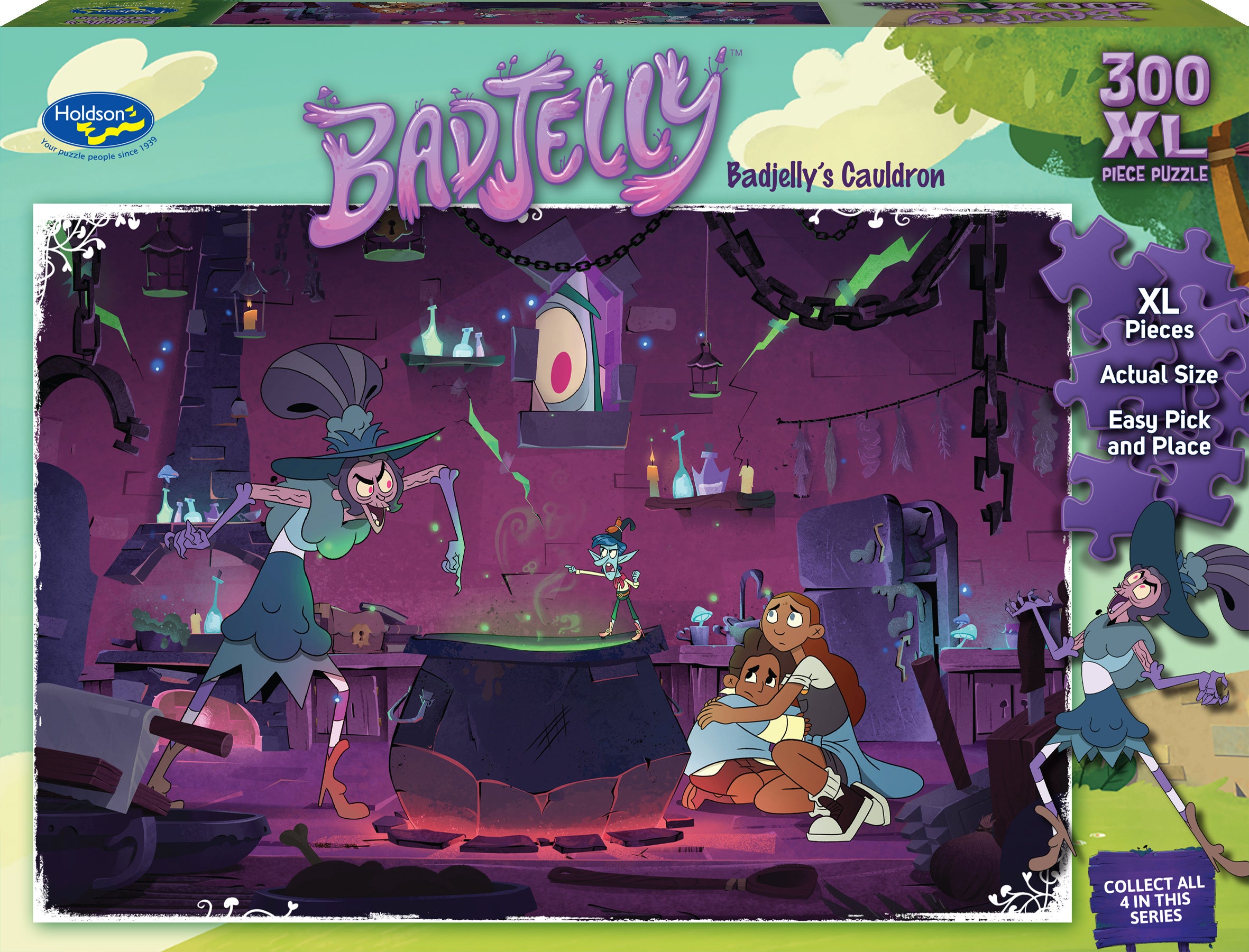Holdson Badjelly The Witch 300 Piece Puzzle - BadJelly's Cauldron ...