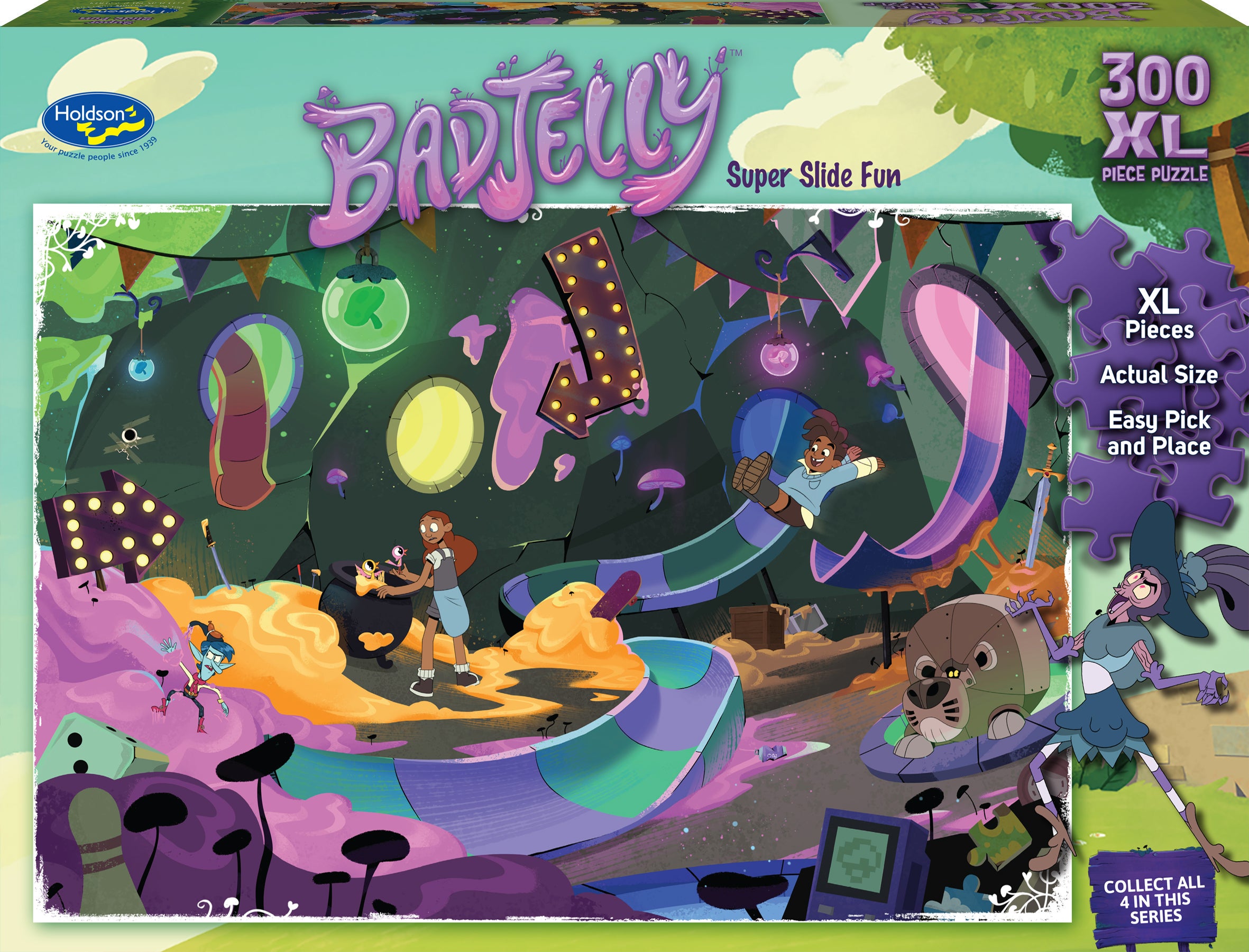 Holdson Bad Jelly 300 XL Piece Puzzle - Super Slide Fun | Paper Plus