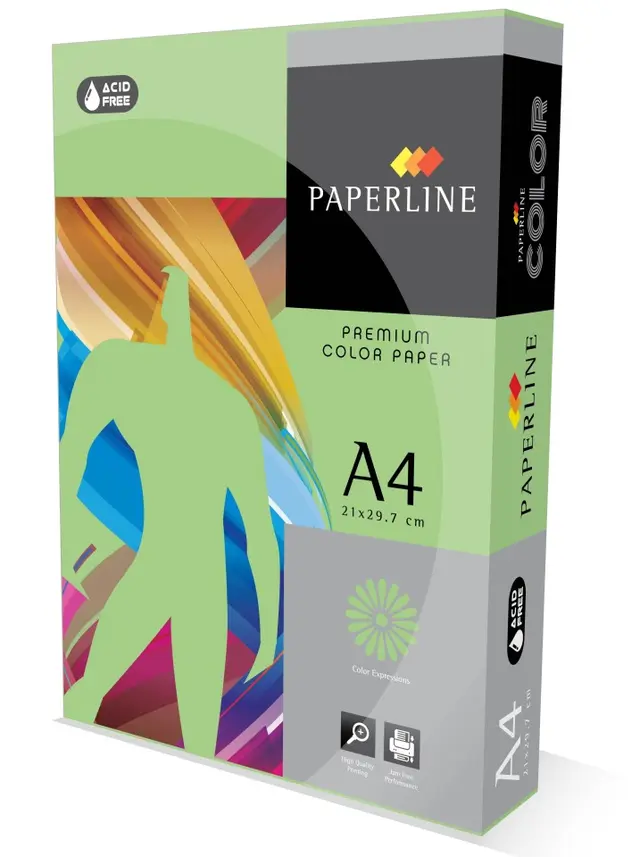 Paperline Colours Tinted Copy Paper 80gsm A4 Green Lagoon | Paper Plus