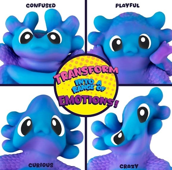 Orb Stretchee Funkee Animalz Axolotl - Assorted | Paper Plus