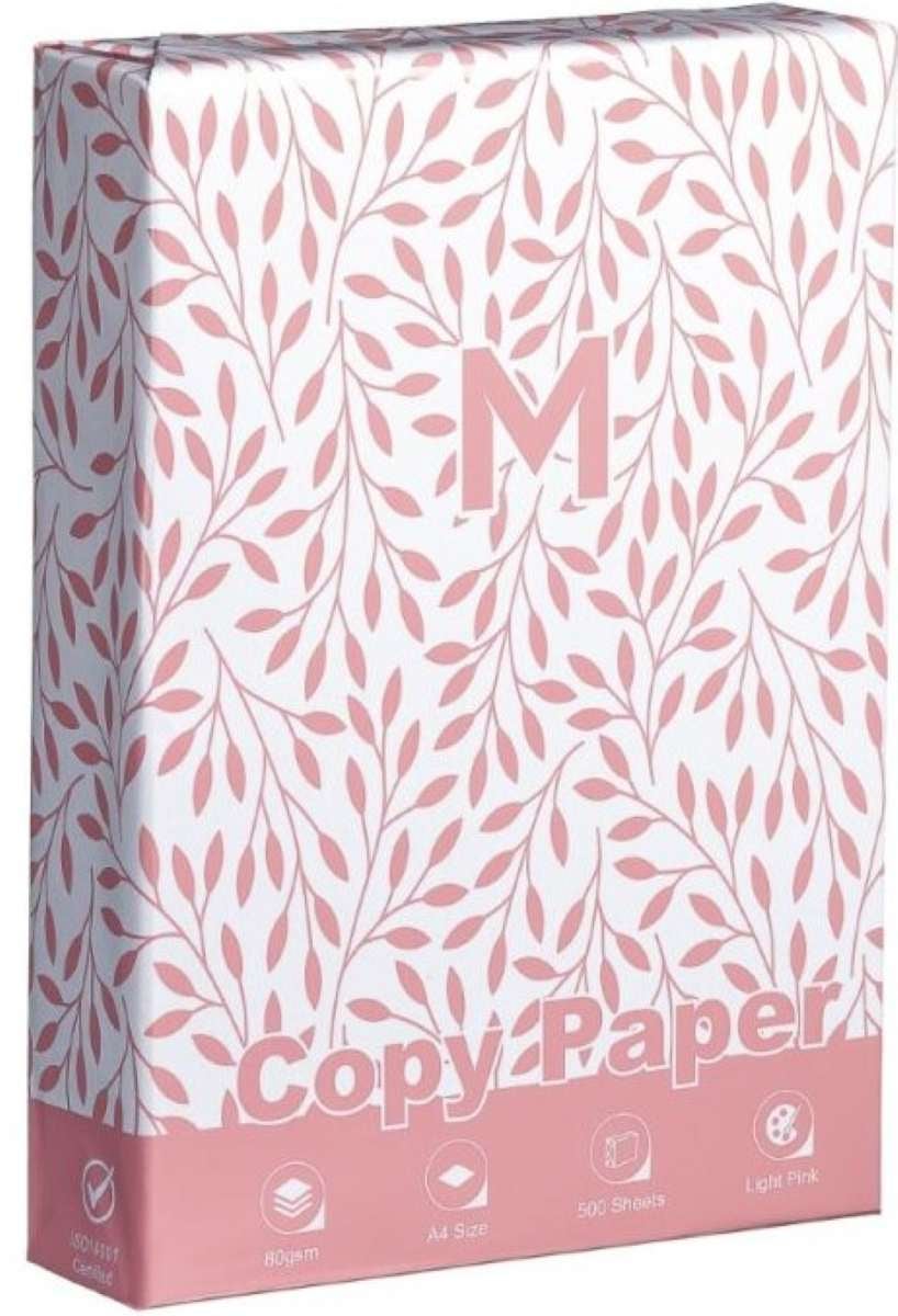 Matthews Packaging A4 Pink Copy Paper | Paper Plus