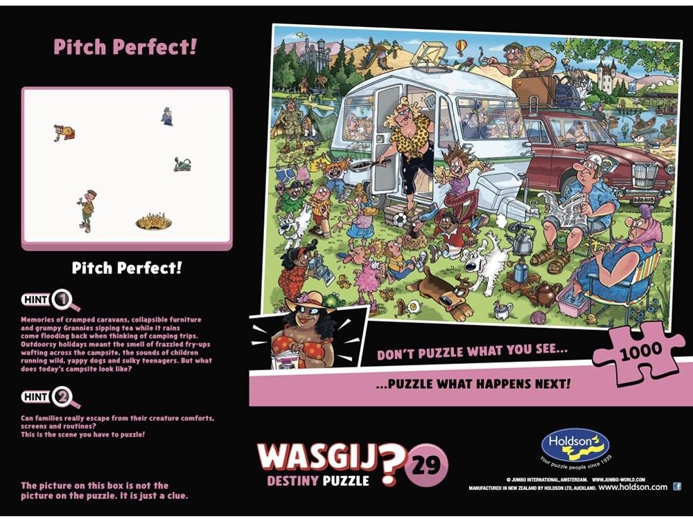 Wasgij Destiny 1000 Piece Puzzle - Pitch Perfect! #29 | Paper Plus
