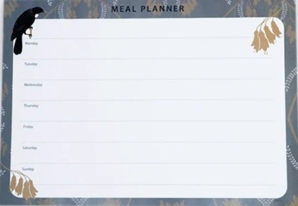 Cathy Hansby Magnetic Weekly Meal Planner - Tui | Paper Plus