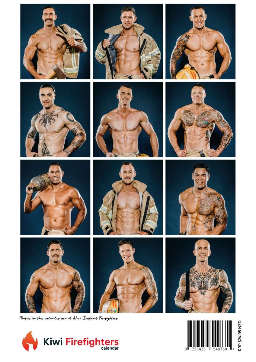 2026 Kiwi Firefighters Calendar | Paper Plus