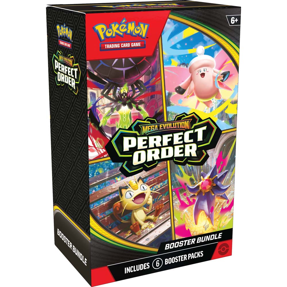Pokemon TCG Mega Evolutions 3 Perfect Order Booster Bundle | Paper Plus