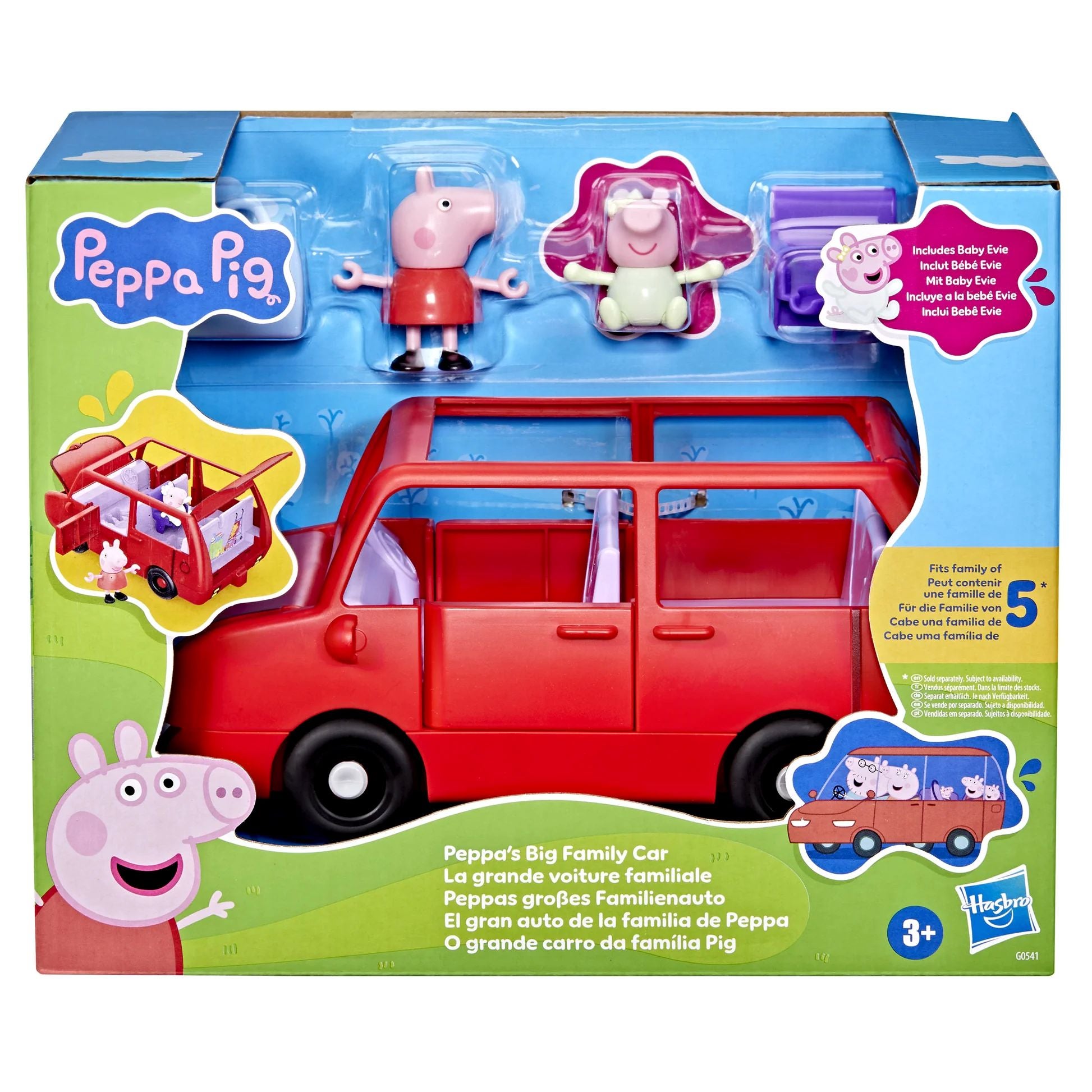 Peppa Pig Peppa's Big Family Car | Paper Plus