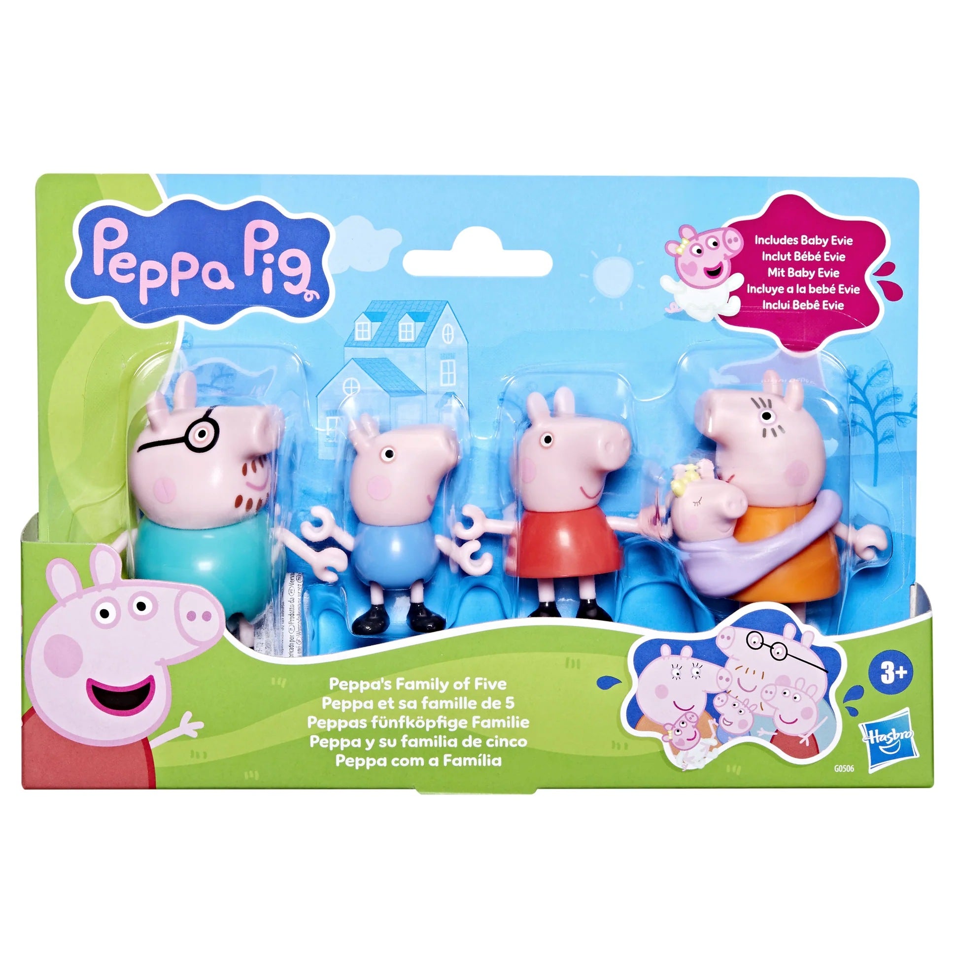 Peppa Pig Peppa's Family of Five | Paper Plus