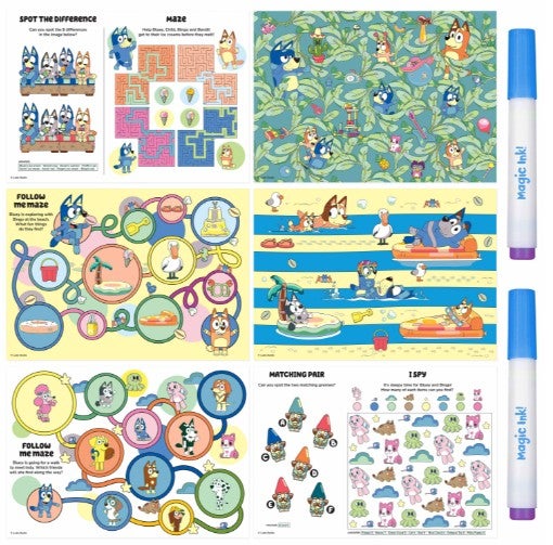 Inkredibles Bluey Poster Activity Kit | Paper Plus