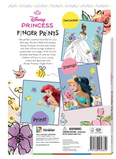 Finger Prints Disney Princess | Paper Plus