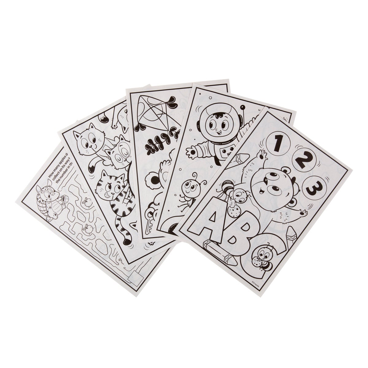 Crayola Alpha Pets Coloring Book With Stickers 96 Pages | Paper Plus