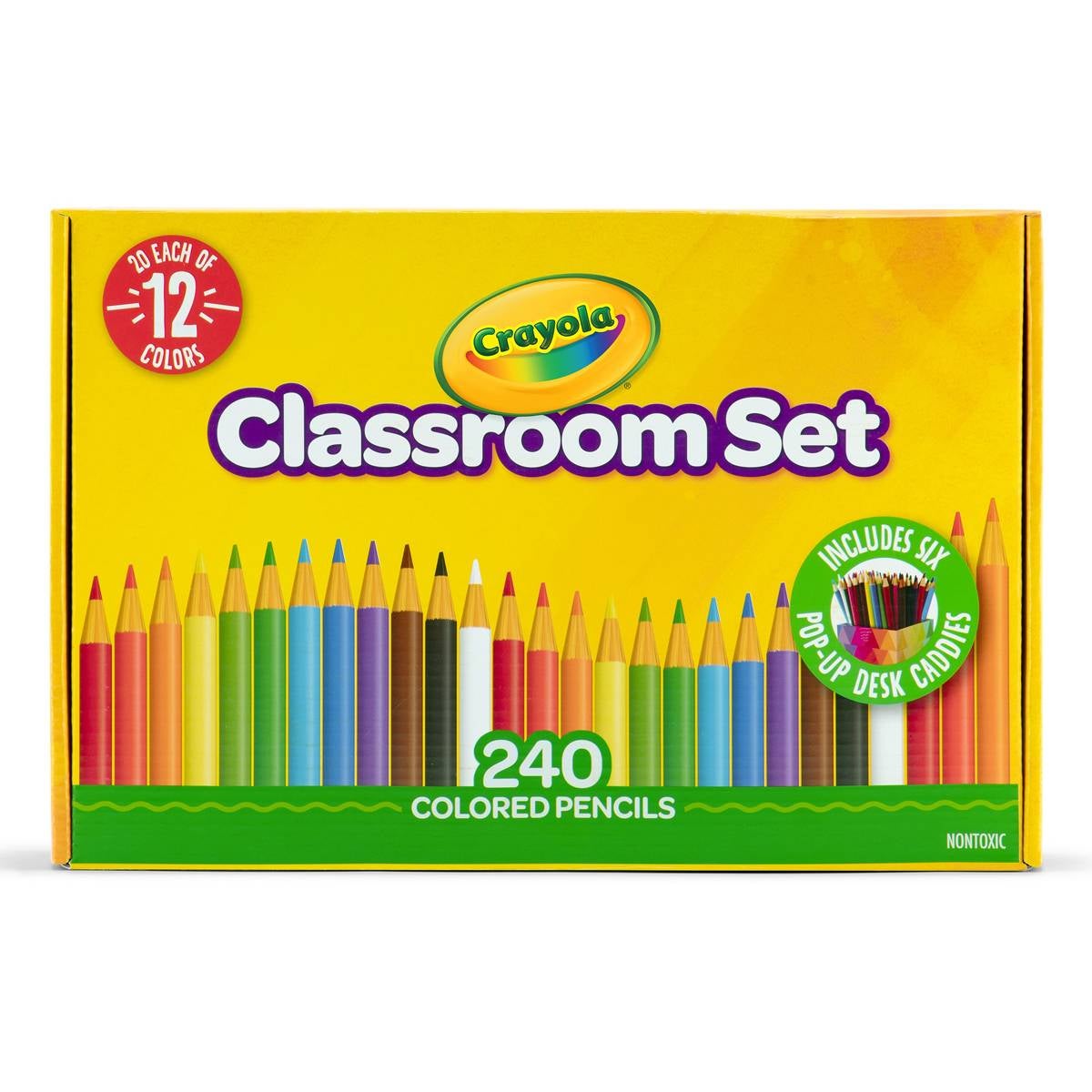 Crayola Colored Pencils Classroom Set 240 Pieces | Paper Plus