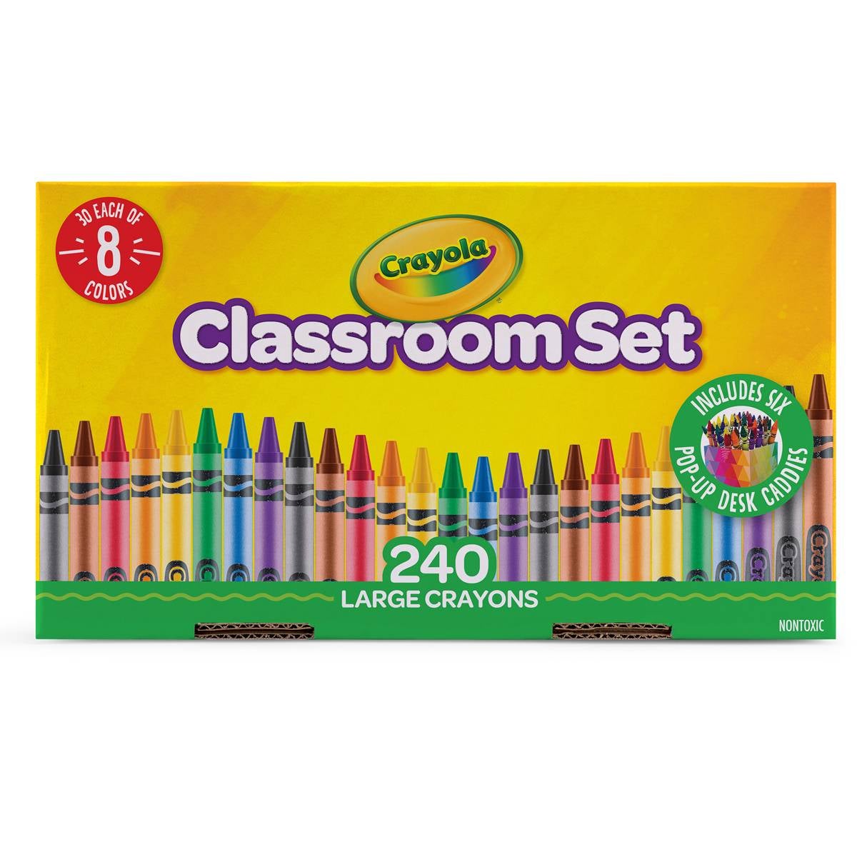 Crayola Large Crayons Classroom Set 240 Pieces | Paper Plus