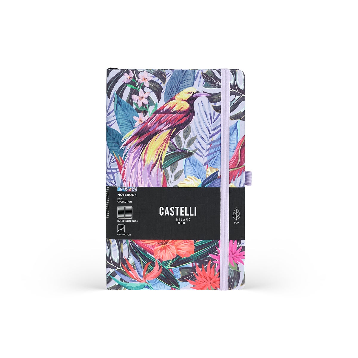 Castelli Notebook Eden Pkt Ruled Paradise | Paper Plus