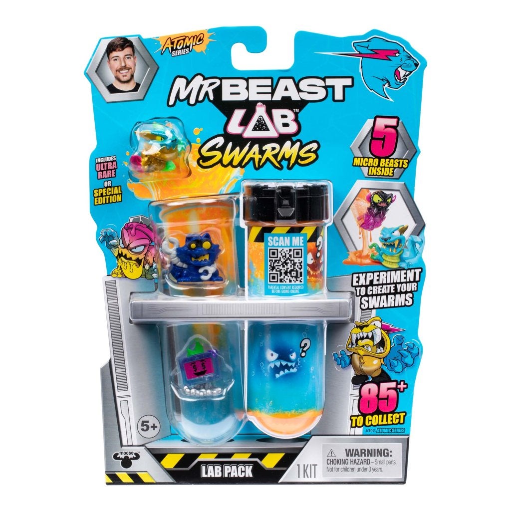Mr Beast - Lab Swarms Atomic Series 5 Pack | Paper Plus