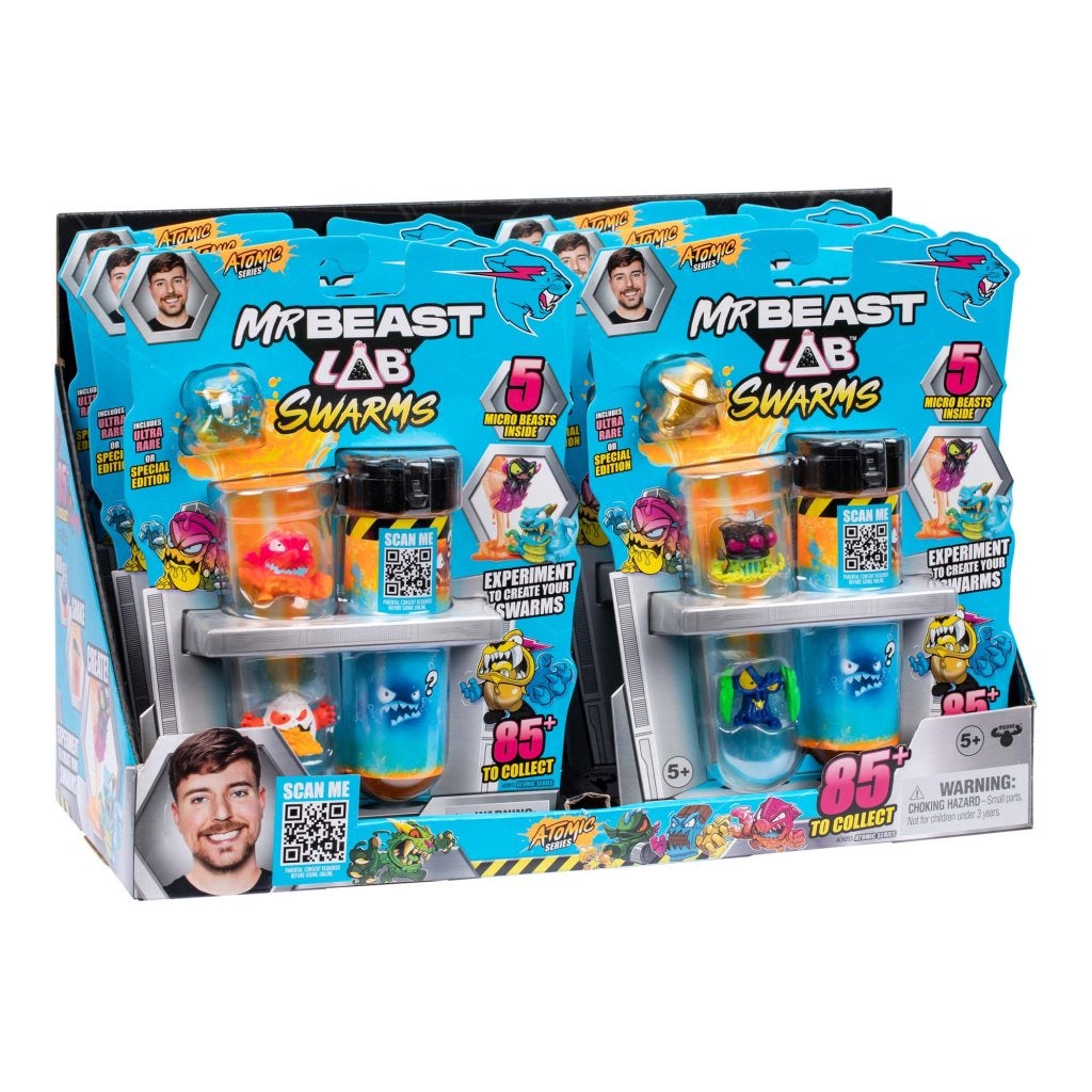 Mr Beast - Lab Swarms Atomic Series 5 Pack | Paper Plus
