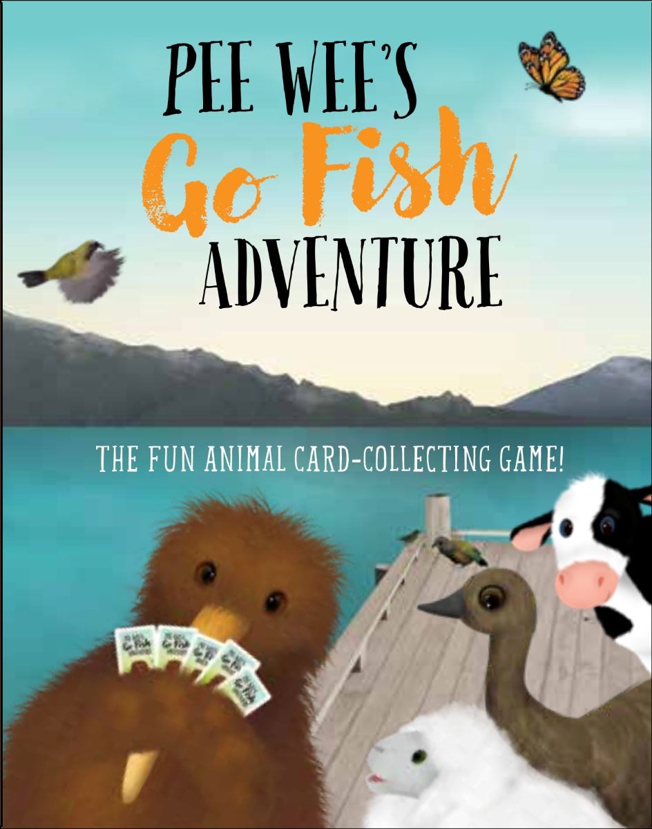 Pee Wee the Kiwi's Go Fish Adventure by Blair Cooper | Paper Plus