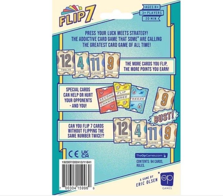Flip 7 Card Game | Paper Plus