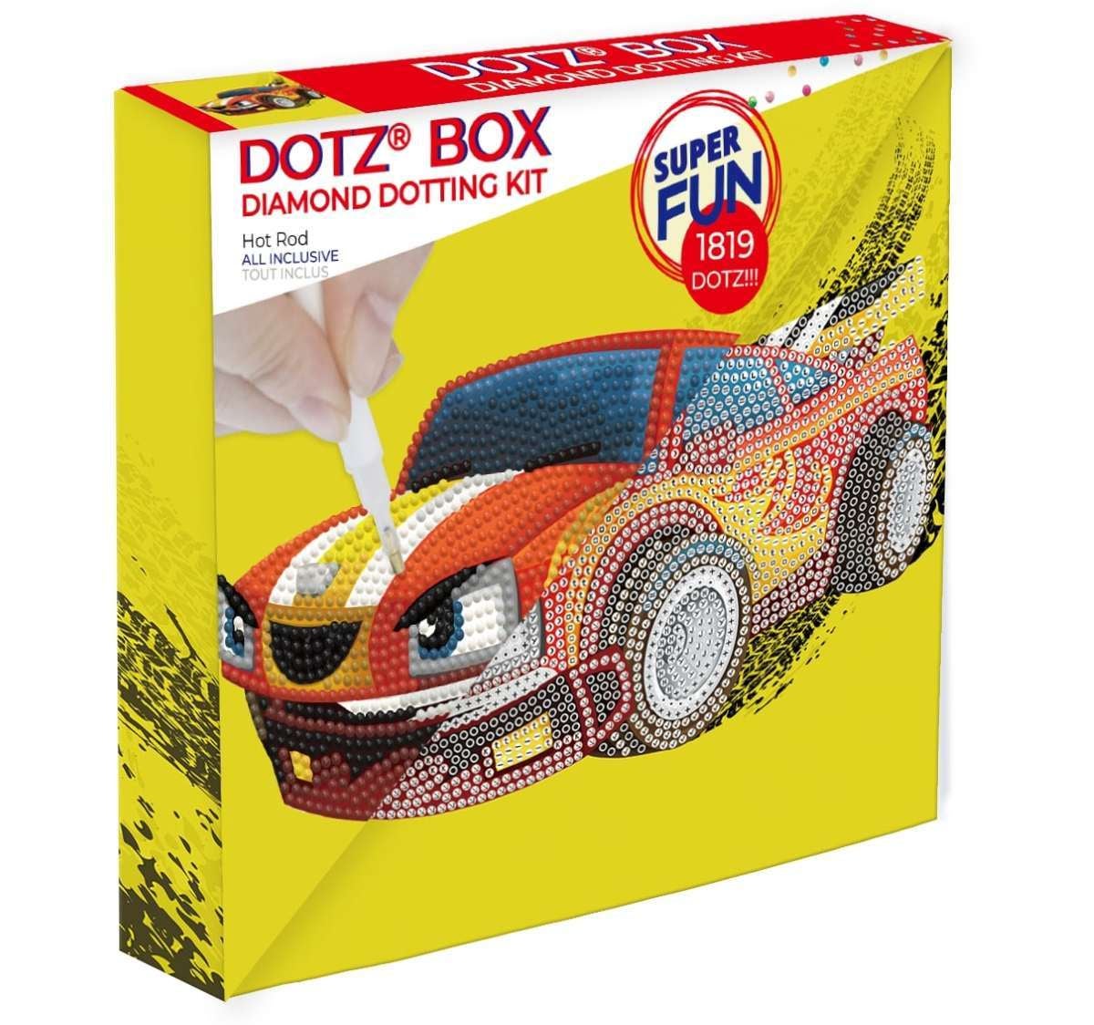 Diamond Dotz Decorative Box Hot Rod | Paper Plus