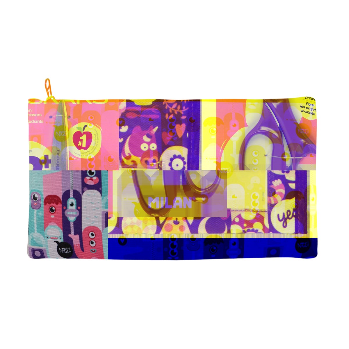 Milan Pencil Case 340 x 170mm Aliens | Paper Plus