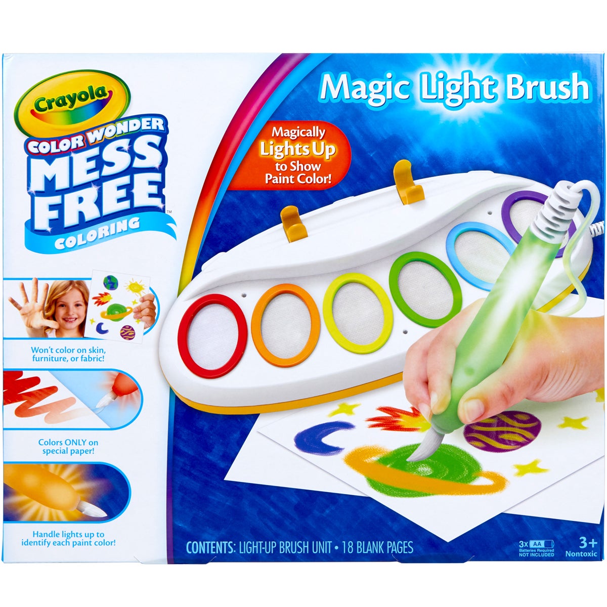 Crayola Color Wonder Magic Light Brush 3.0 | Paper Plus