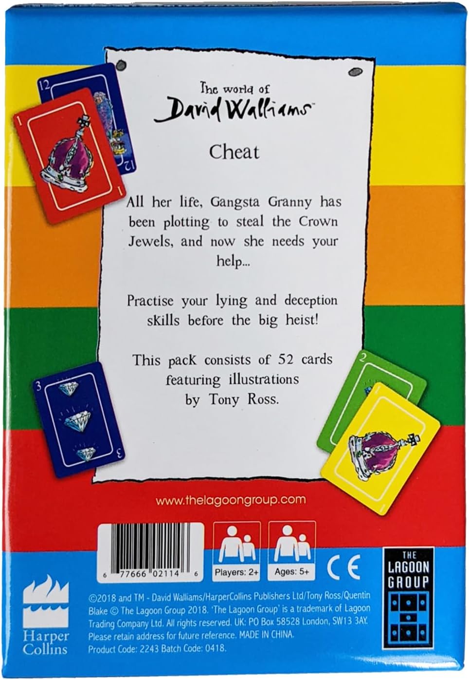 Gangsta Granny's Cheat Card Game | Paper Plus