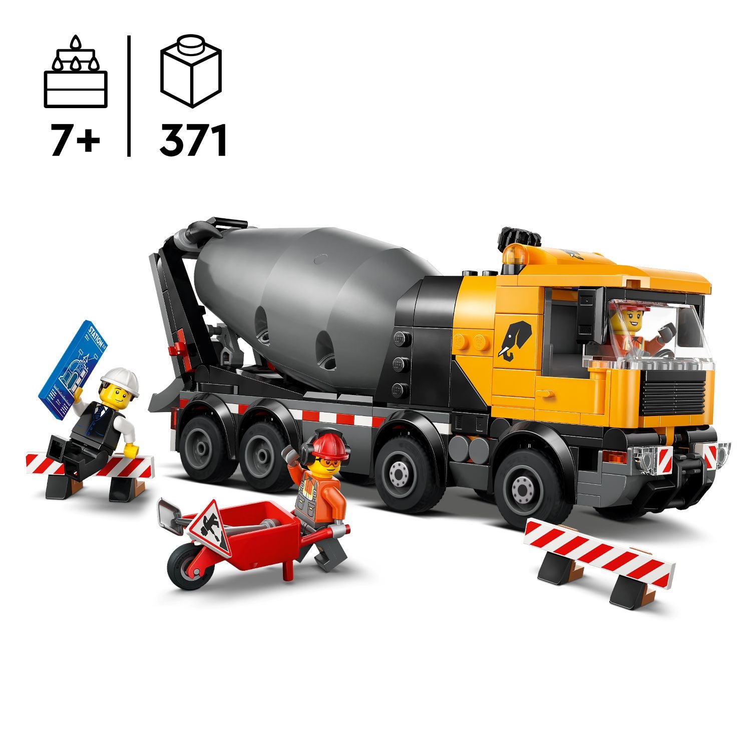 LEGO City Cement Mixer 60478 | Paper Plus
