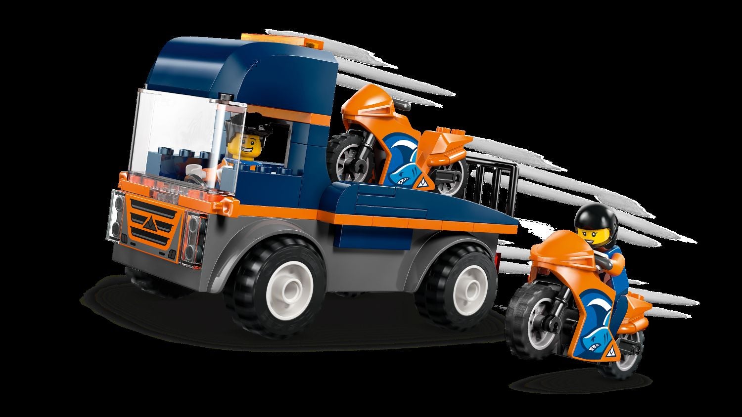 LEGO City Motorcycle Transporter 60491 | Paper Plus