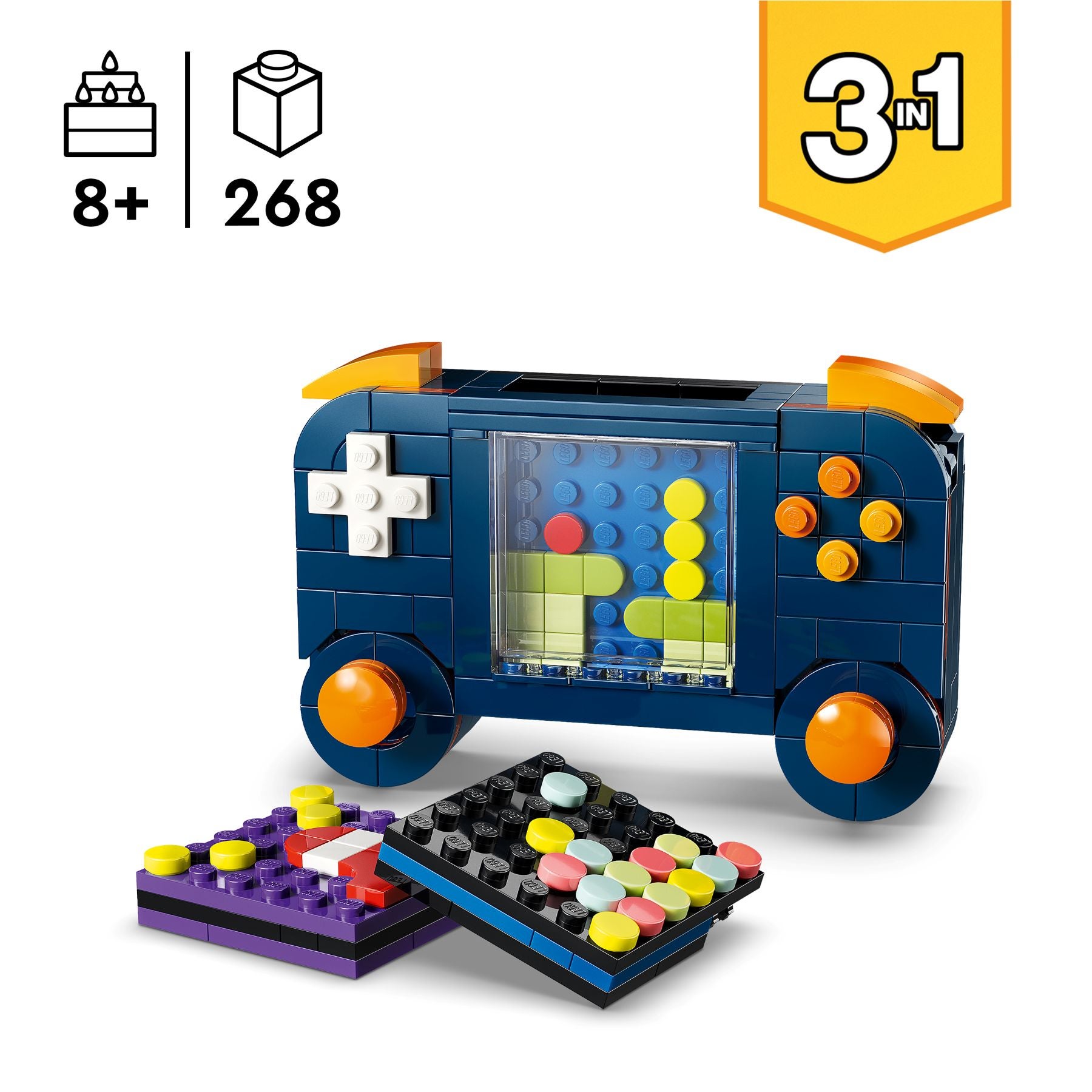 LEGO Creator 3 in 1 Retro: Gaming Console 31380 | Paper Plus