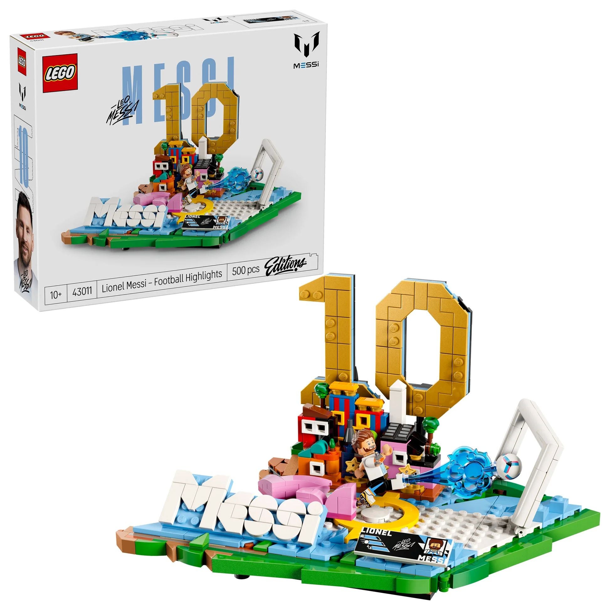 LEGO Editions Football Lionel Messi - Soccer Highlights 43011 | Paper Plus