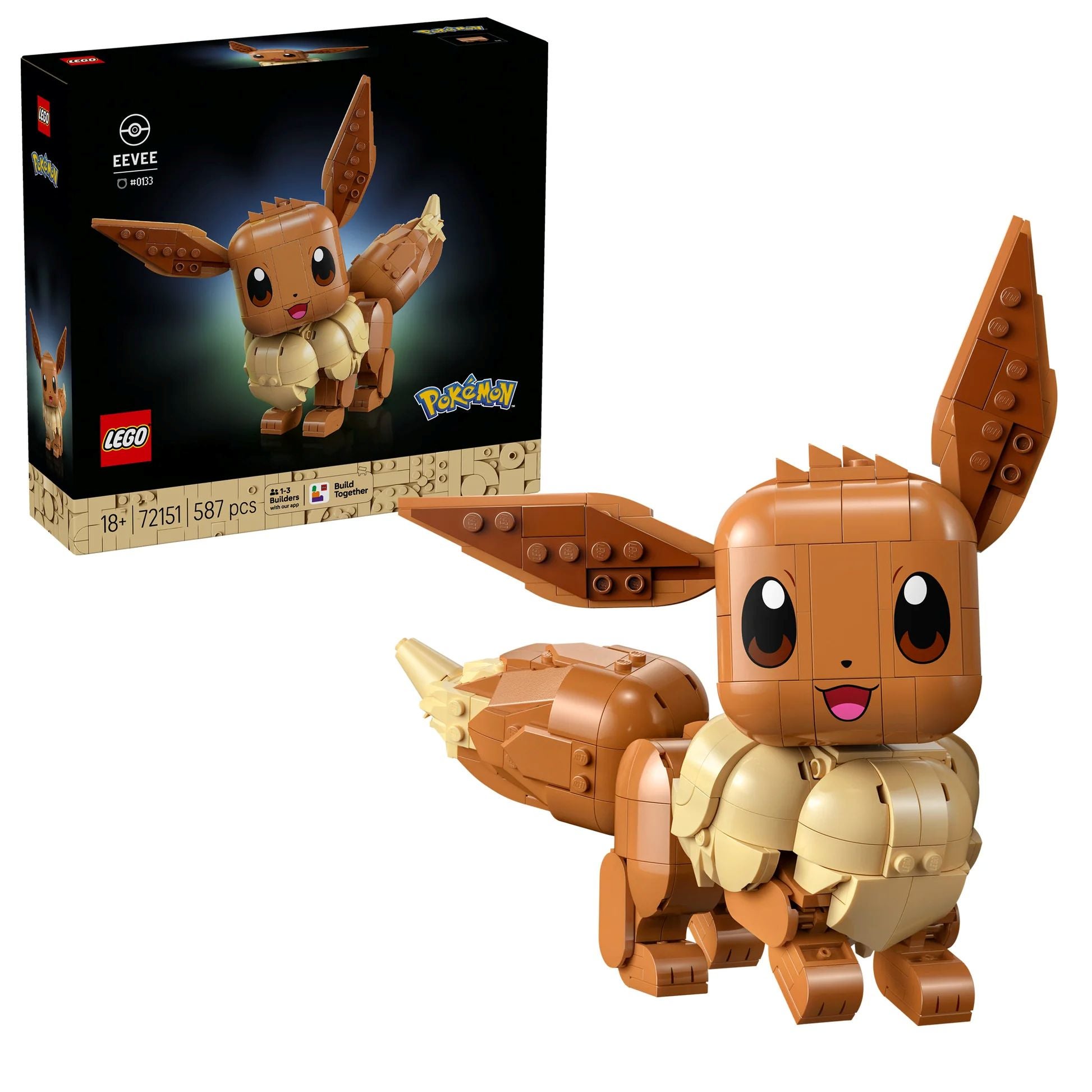 LEGO Pokémon Eevee 72151 | Paper Plus