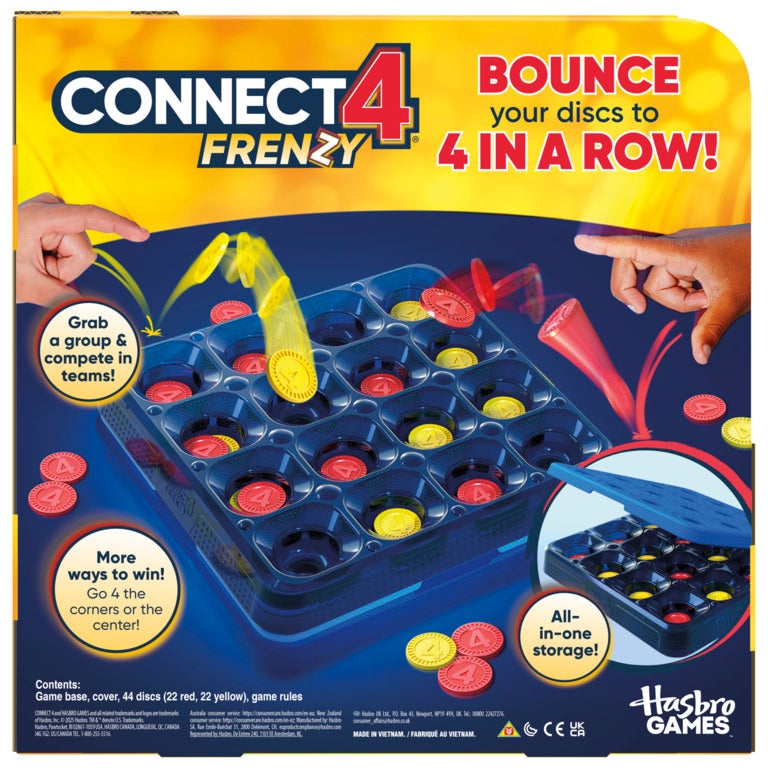 Hasbro Connect 4 Frenzy | Paper Plus