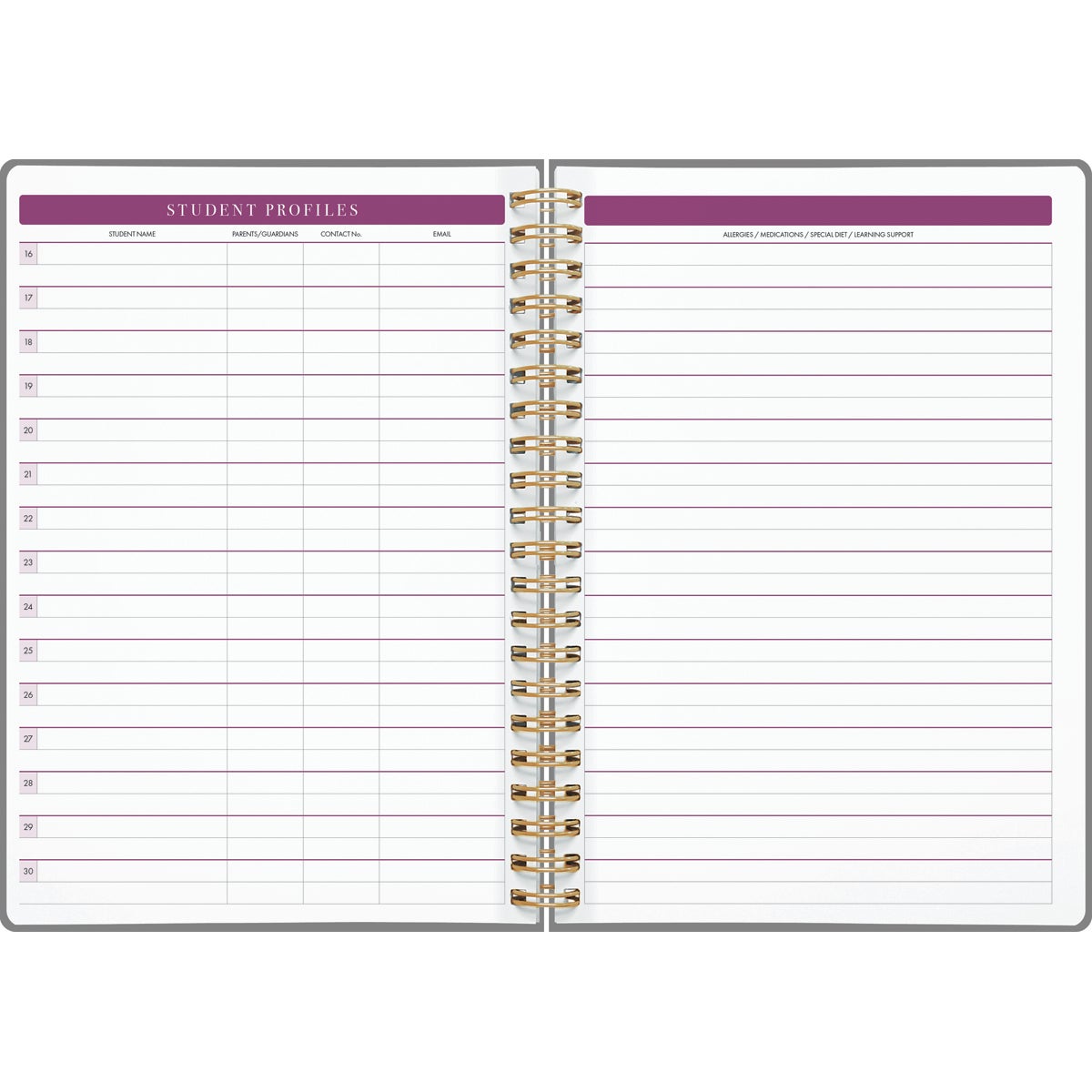 Teachers Planner Collins A4 Wiro 240 Pages | Paper Plus