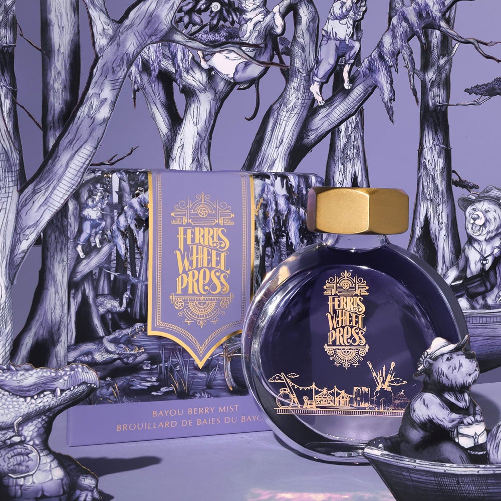 Ferris Wheel Press Fountain Pen Ink Bayou Berry Mist 38ml | Paper Plus