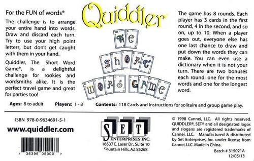 Quiddler | Paper Plus