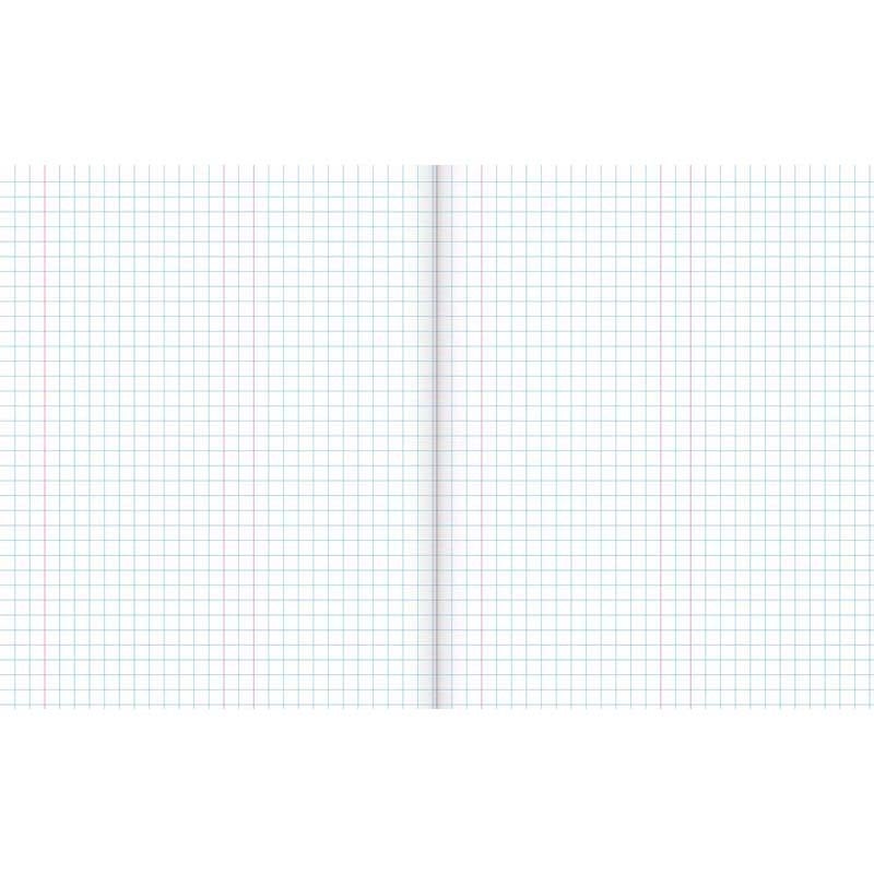 Warwick Exercise Book 1E5, 7mm Quad with Margin 36 Leaf | Paper Plus
