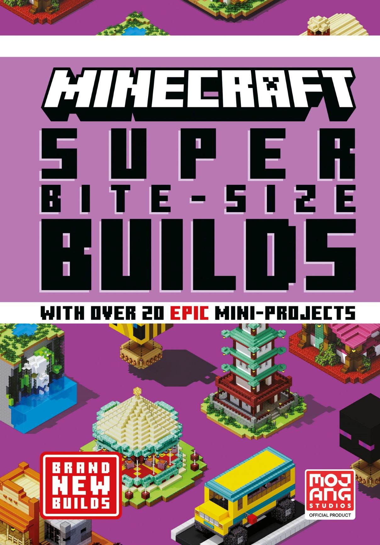 Minecraft Super Bite-Size Builds by Mojang AB | Paper Plus