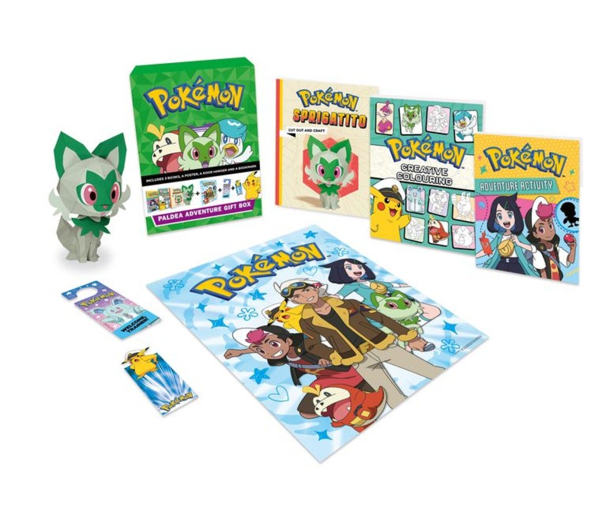 Pokemon: Paldea Adventure Gift Box by Pokemon | Paper Plus