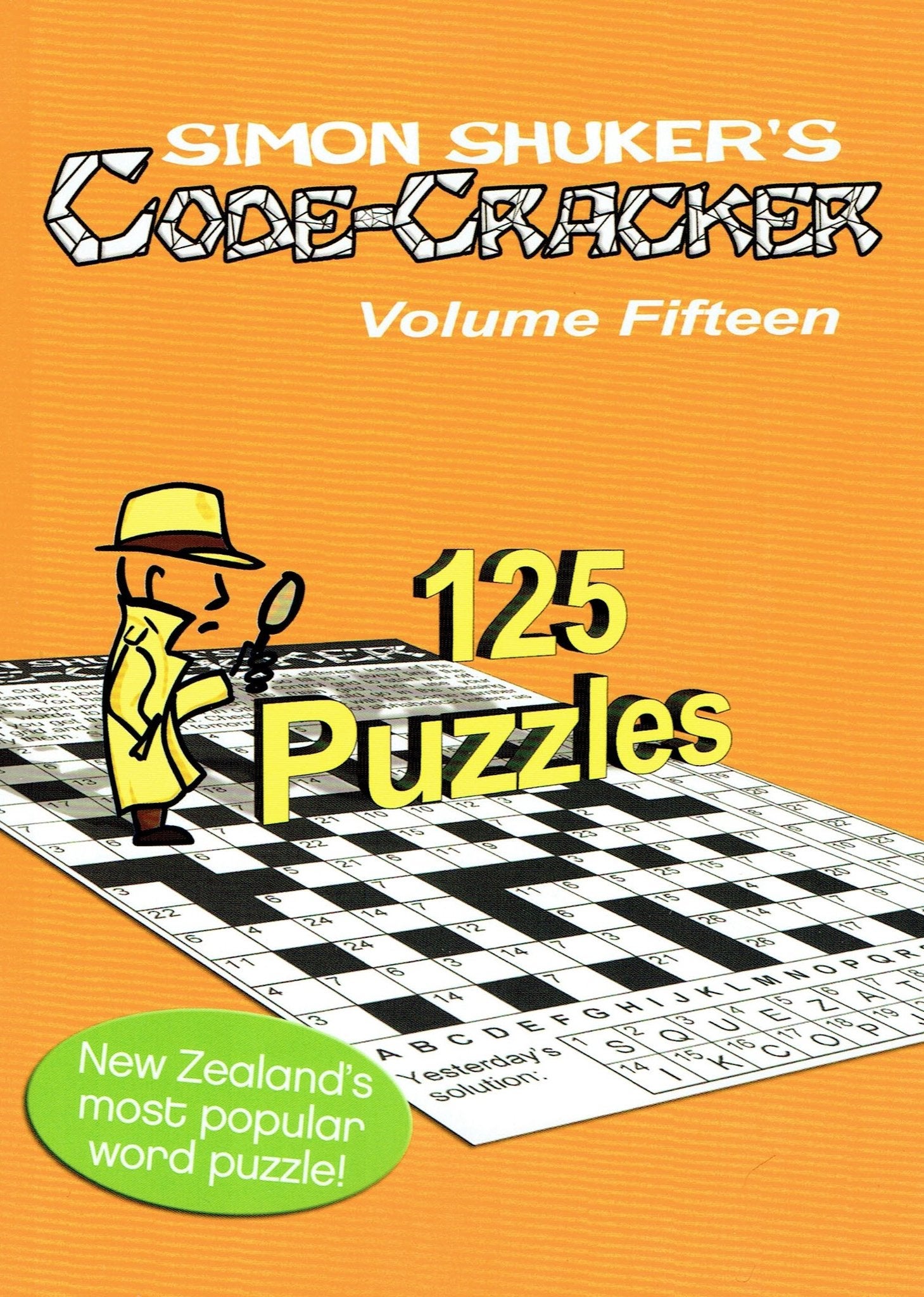 Simon Shuker's Code-Cracker Volume Fifteen by Simon Shuker | Paper Plus