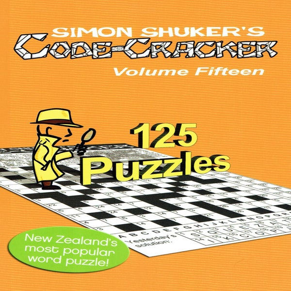 Simon Shuker s Code Cracker Volume Fifteen By Simon Shuker Paper Plus simon-shuker-s-code-cracker-volume-fifteen-by-simon-shuker-paper-plus