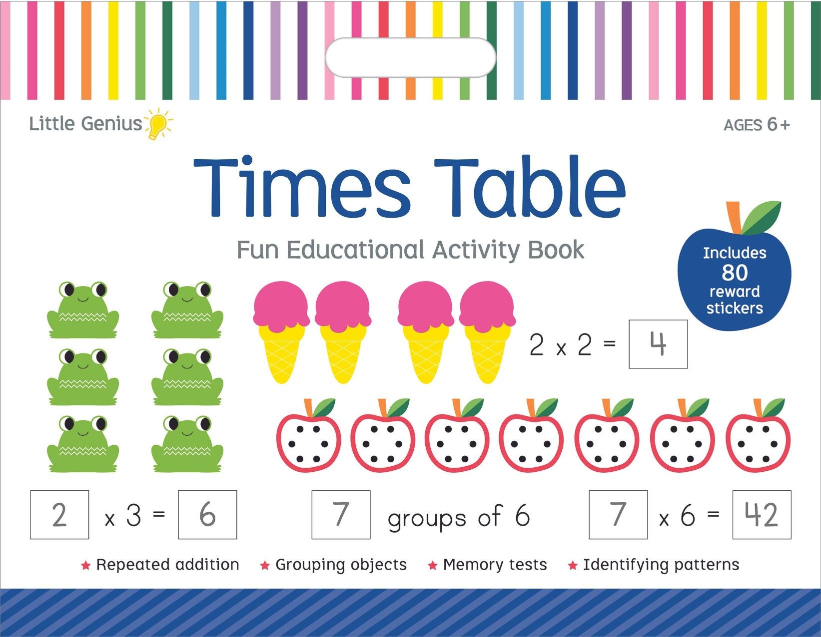 Little Genius Mega Activity Pad: Times Tables by Lake Press | Paper Plus