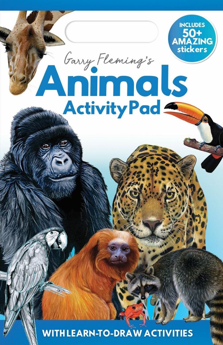 Garry Fleming's Animals Activity Pad by Garry Fleming | Paper Plus