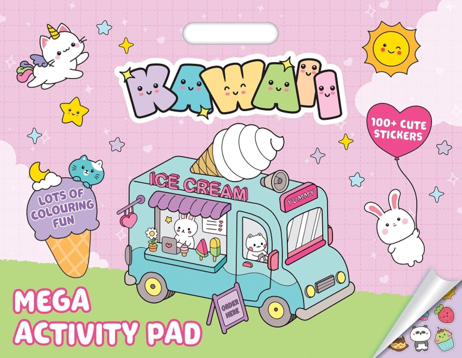 Kawaii Mega Activity Pad by | Paper Plus