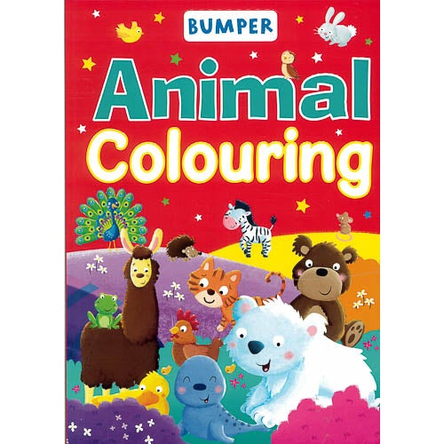 Bumper Animal Colouring by | Paper Plus