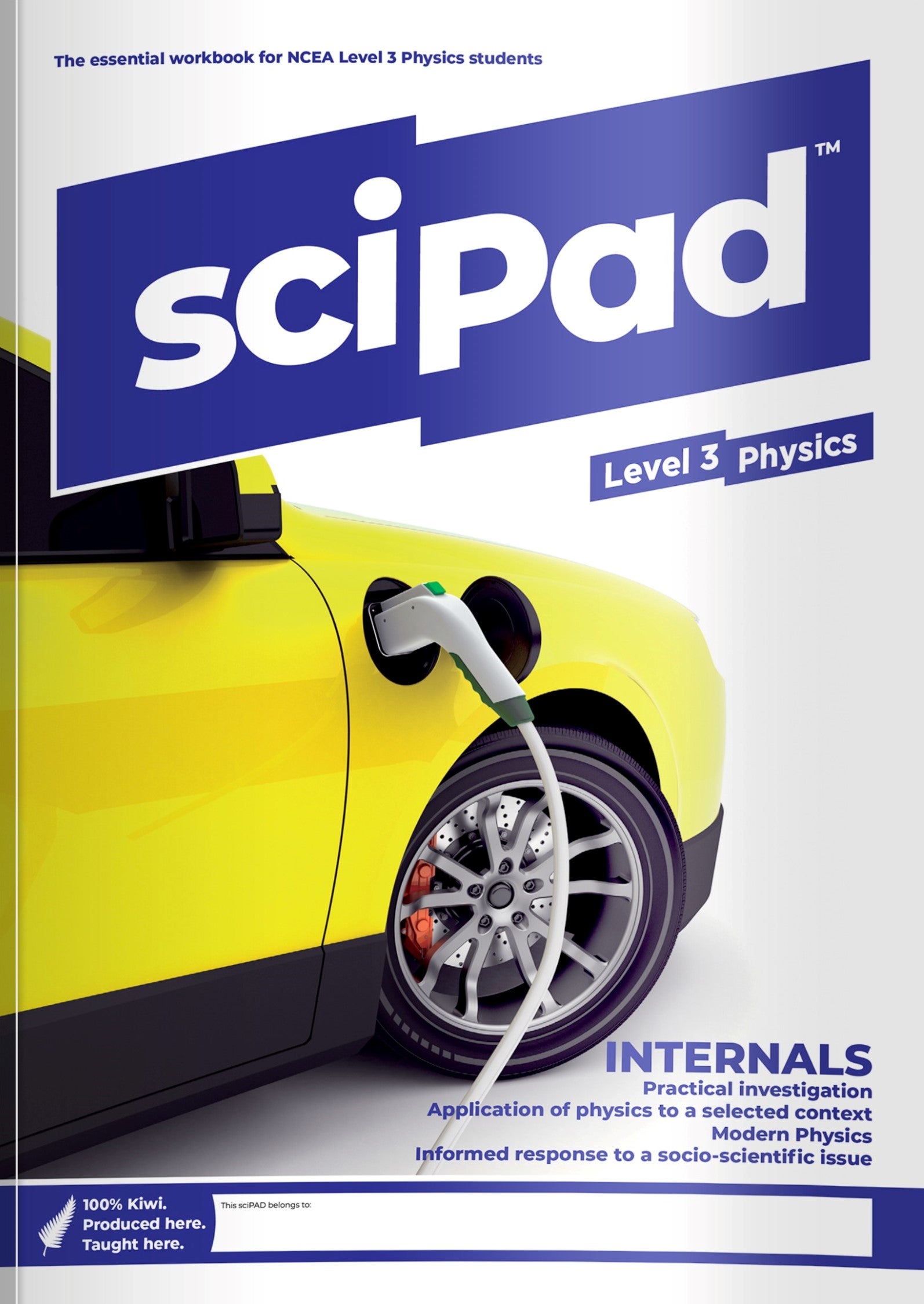sciPad Level 3 Physics (Internals) by | Paper Plus