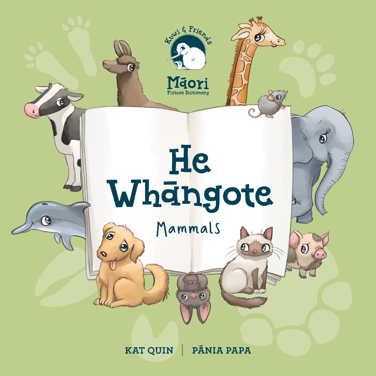 Kuwi & Friends He Whangote by Kat Quin, Pania Papa | Paper Plus