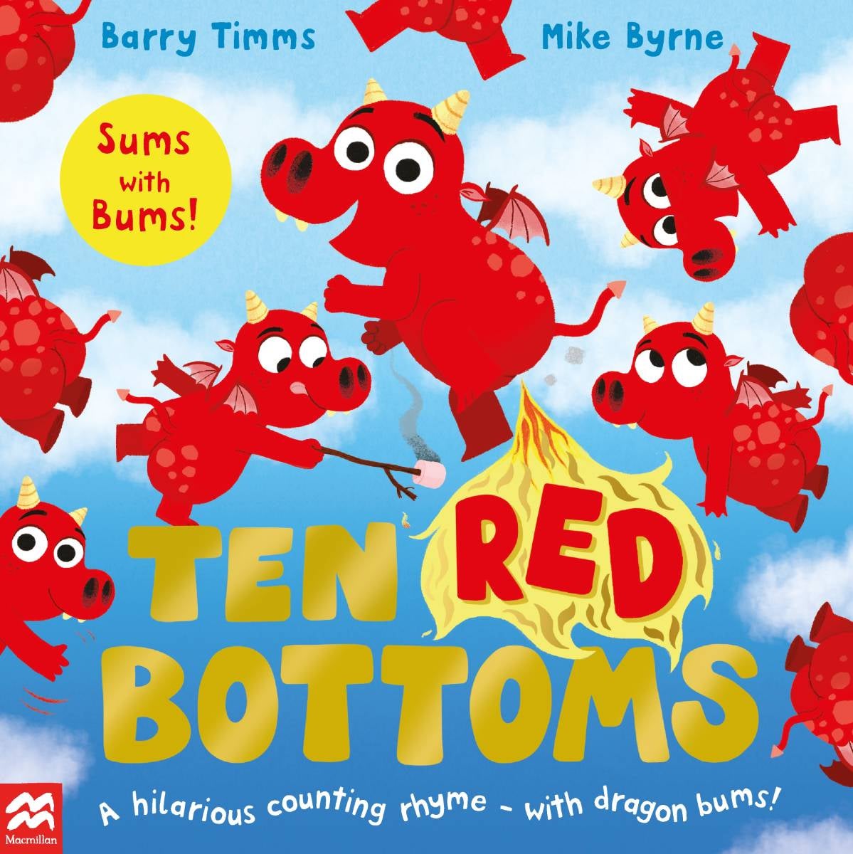 Ten Red Bottoms by Barry Timms | Paper Plus