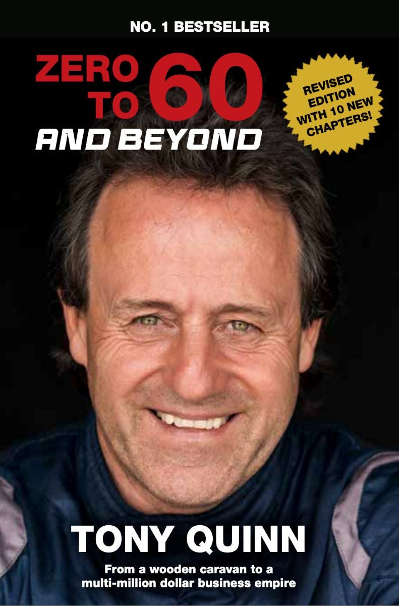 Zero To 60 And Beyond by Tony Quinn | Paper Plus