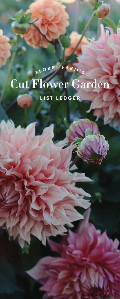 Floret Farm's Cut Flower List Ledger by Erin Benzakein | Paper Plus
